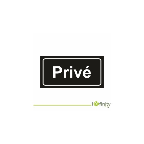 Plaque pvc privé impression